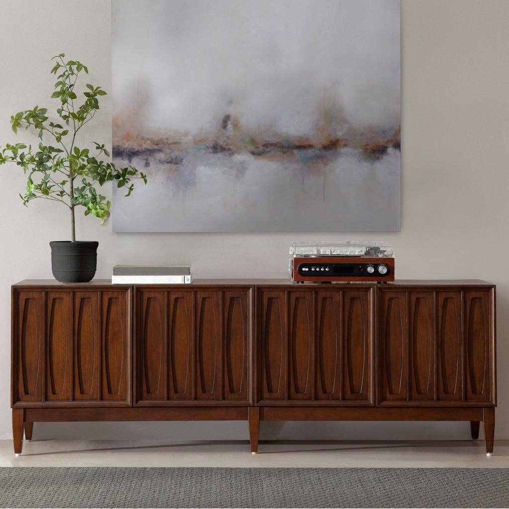 Costco Just Marked Down Its Viral Mid-Century Modern Console - Dengarden