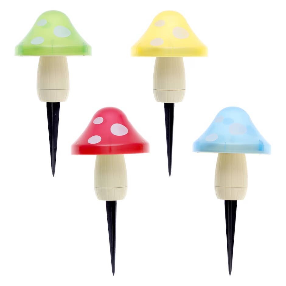 Dollar Tree’s $1.50 Mushroom Solar Lights Are Full of Whimsy - Dengarden