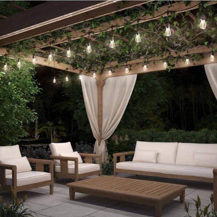 Costco's Solar LED String Lights Are Perfect for Patios - Dengarden