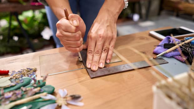Woman's DIY Stained Glass Ceiling Is to Die For - Dengarden