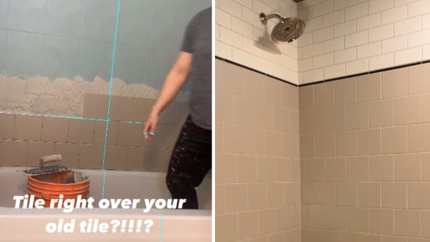 Install Plaster Over Tiles Instead of Replacing Them - Dengarden