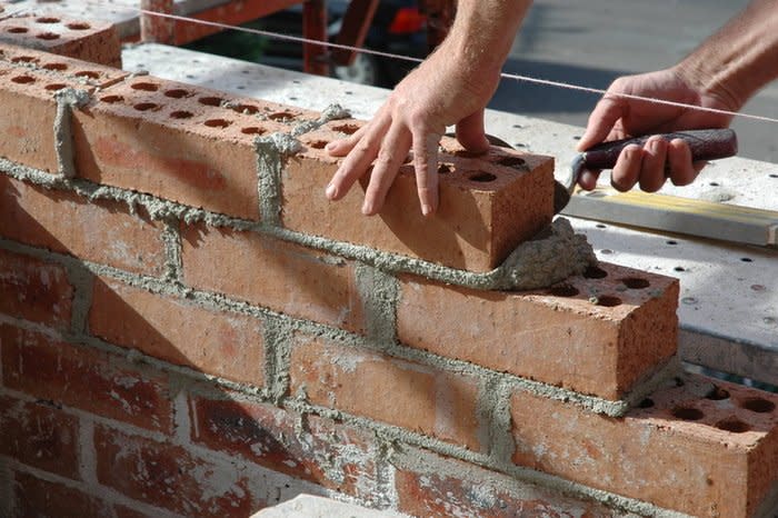 Brick wall tools store
