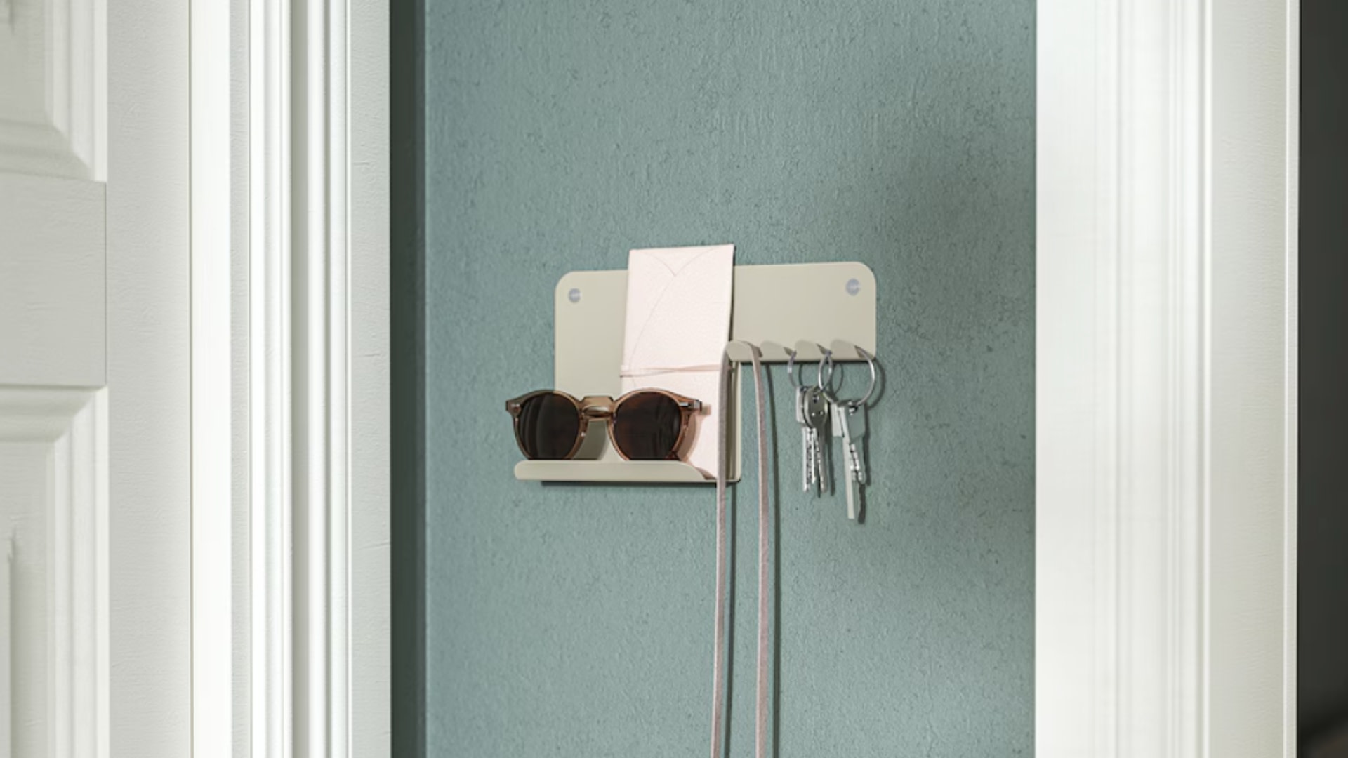 Cute IKEA Key Rack Is Easy Enough for a Kid to Install