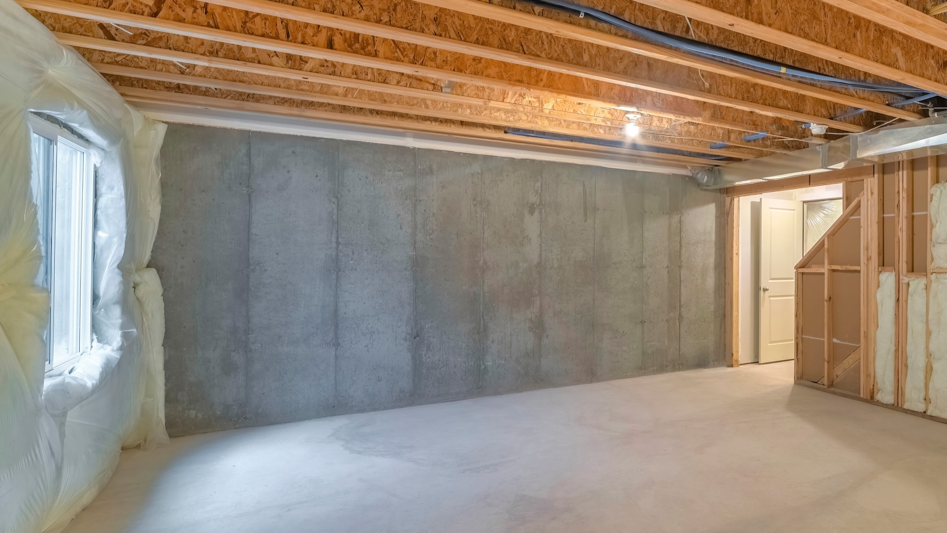 Husband Concocts Genius Drywall Solution to Fix Unfinished Basement ...