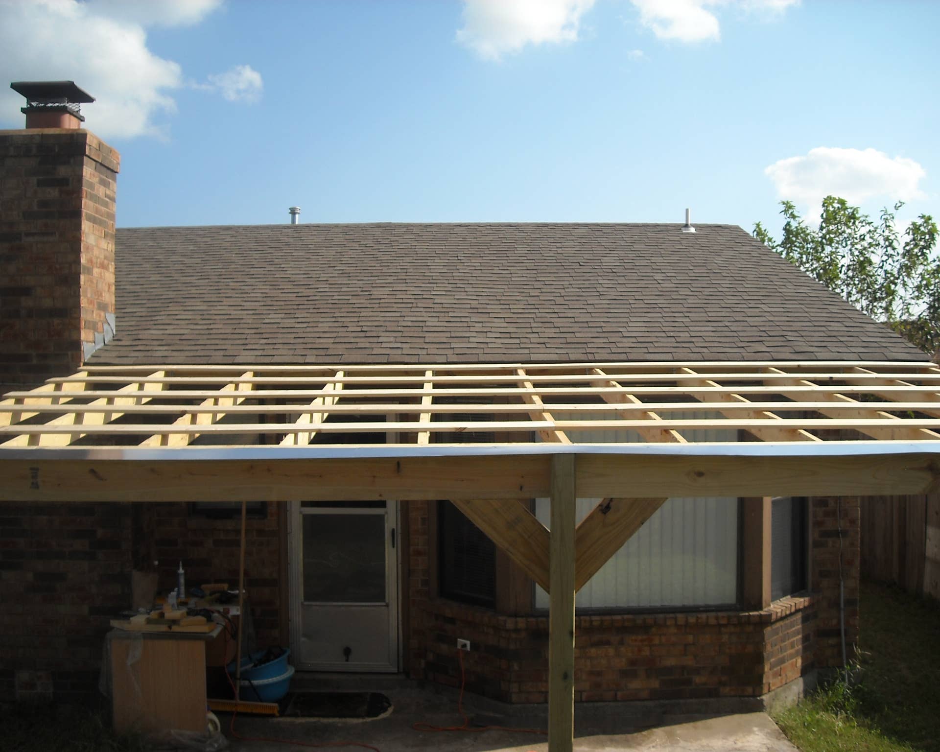 Metal Patio Cover Building