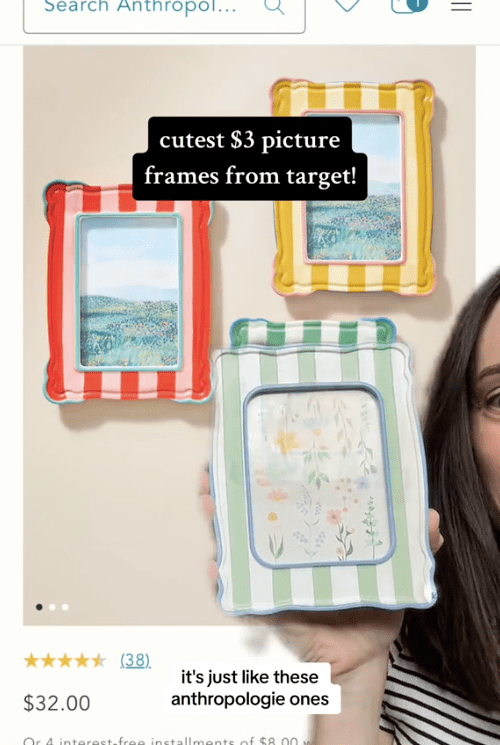 Target Has Anthropologie Picture Frame Dupes & They’re so Good - Dengarden