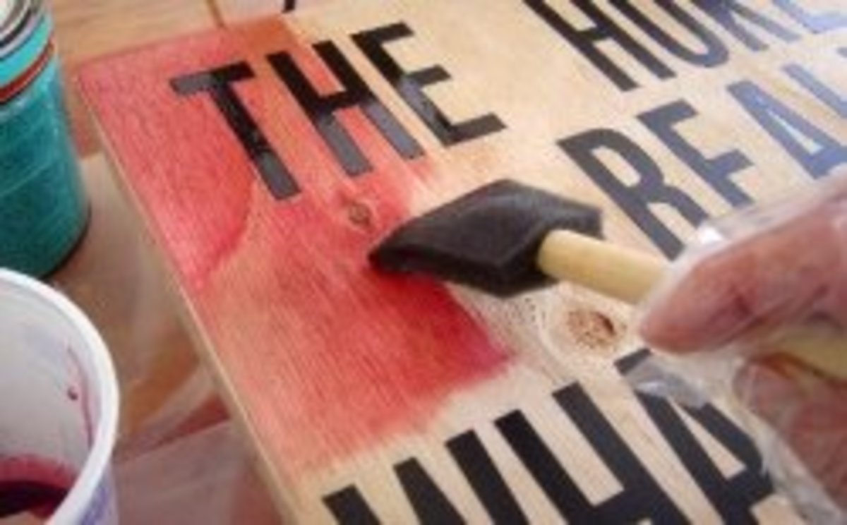 DIY: Stain Wood With Fabric Dye - Dengarden