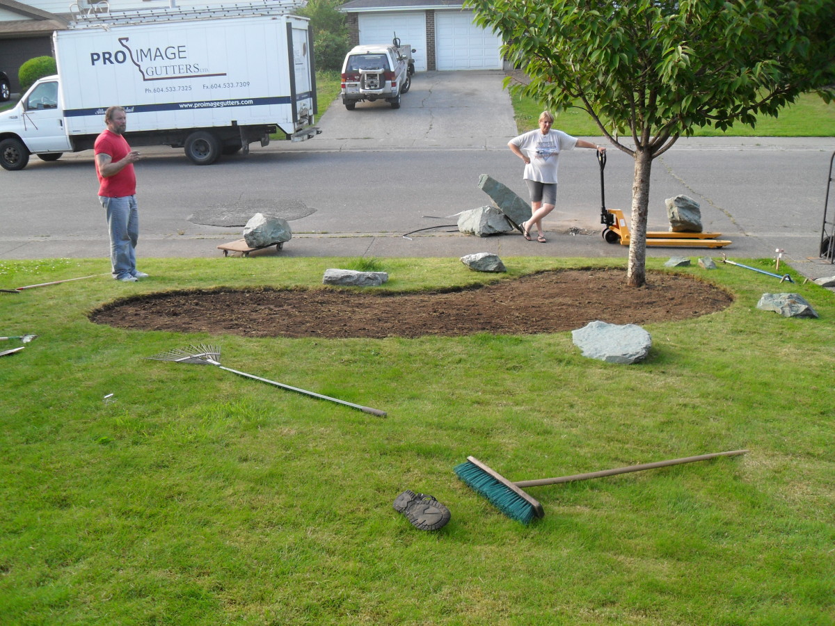 Easy DIY Landscaping: Build a Rock Garden - Dengarden