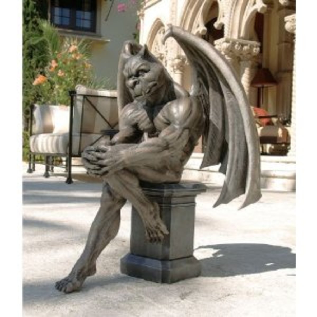 My Favorite Gargoyle Statues for Modern Garden Design - Dengarden