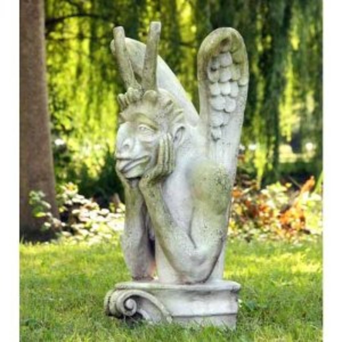 My Favorite Gargoyle Statues for Modern Garden Design - Dengarden
