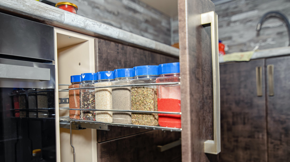 Transform Basic Dollar Tree Tray into Perfect Spice Rack Holder - Dengarden
