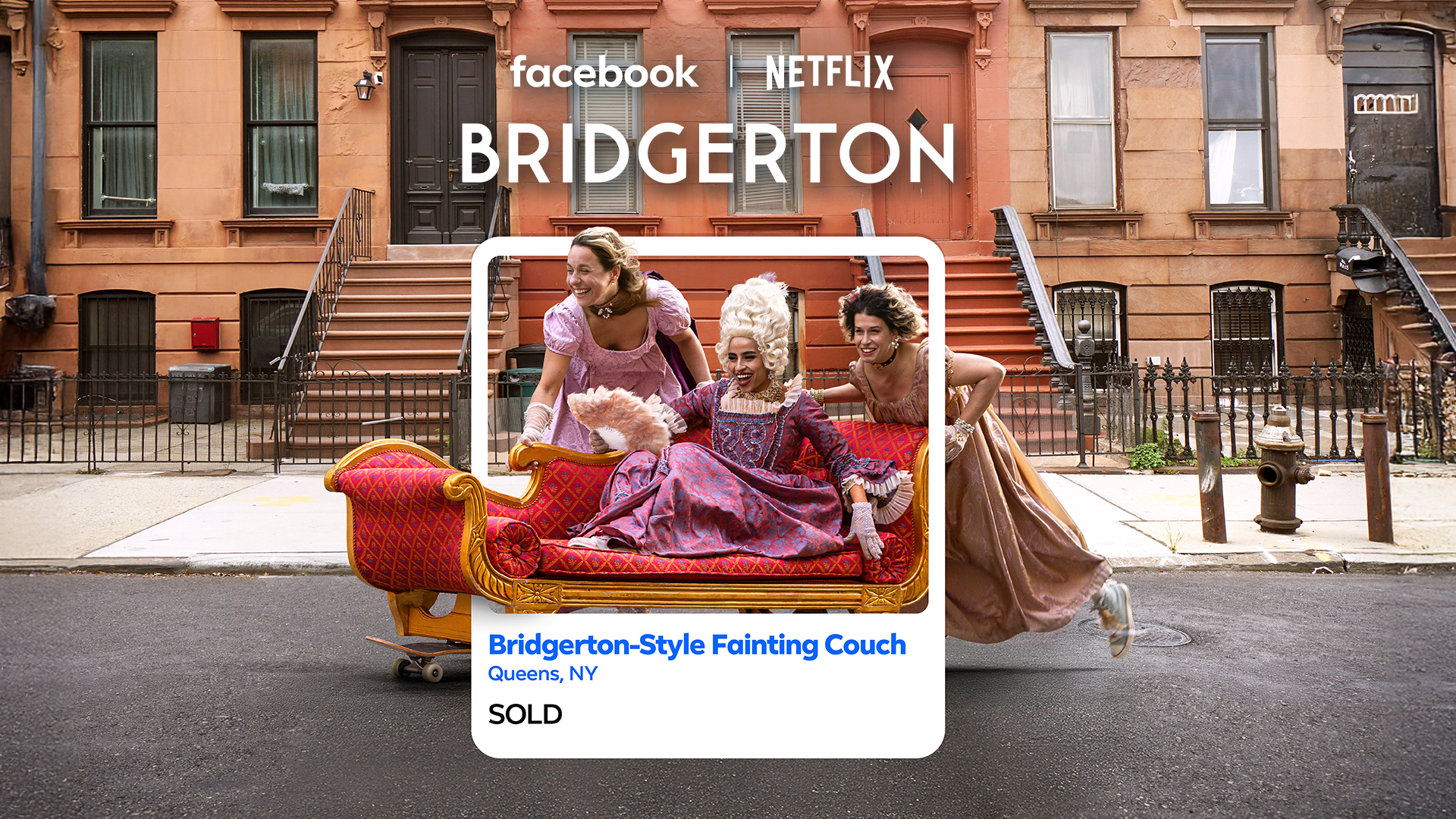 Netflix and Facebook Marketplace Team Up for Bridgerton Collab - Dengarden