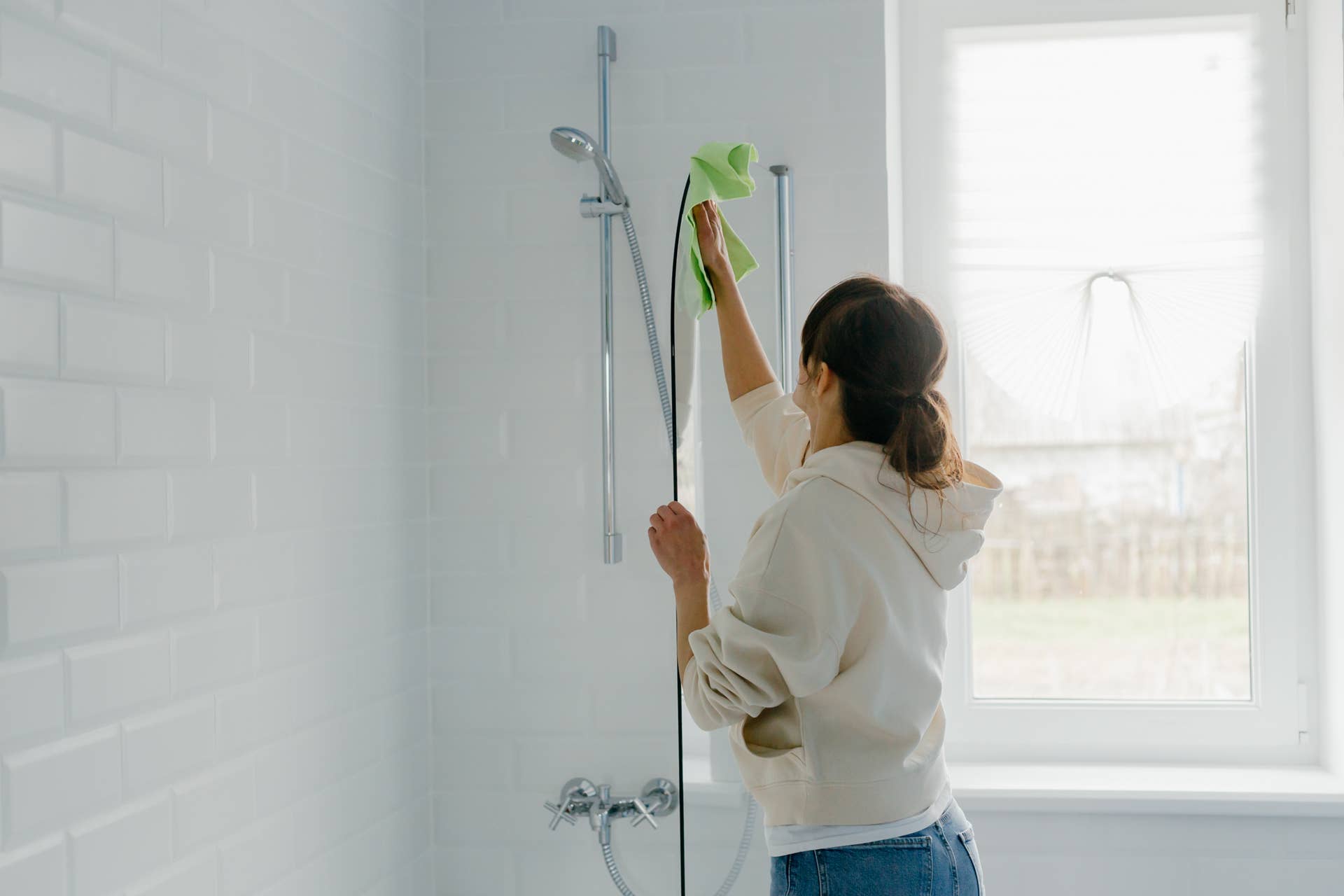 Raid Your Laundry Room for This Cheap, Easy, and Effective Shower ...