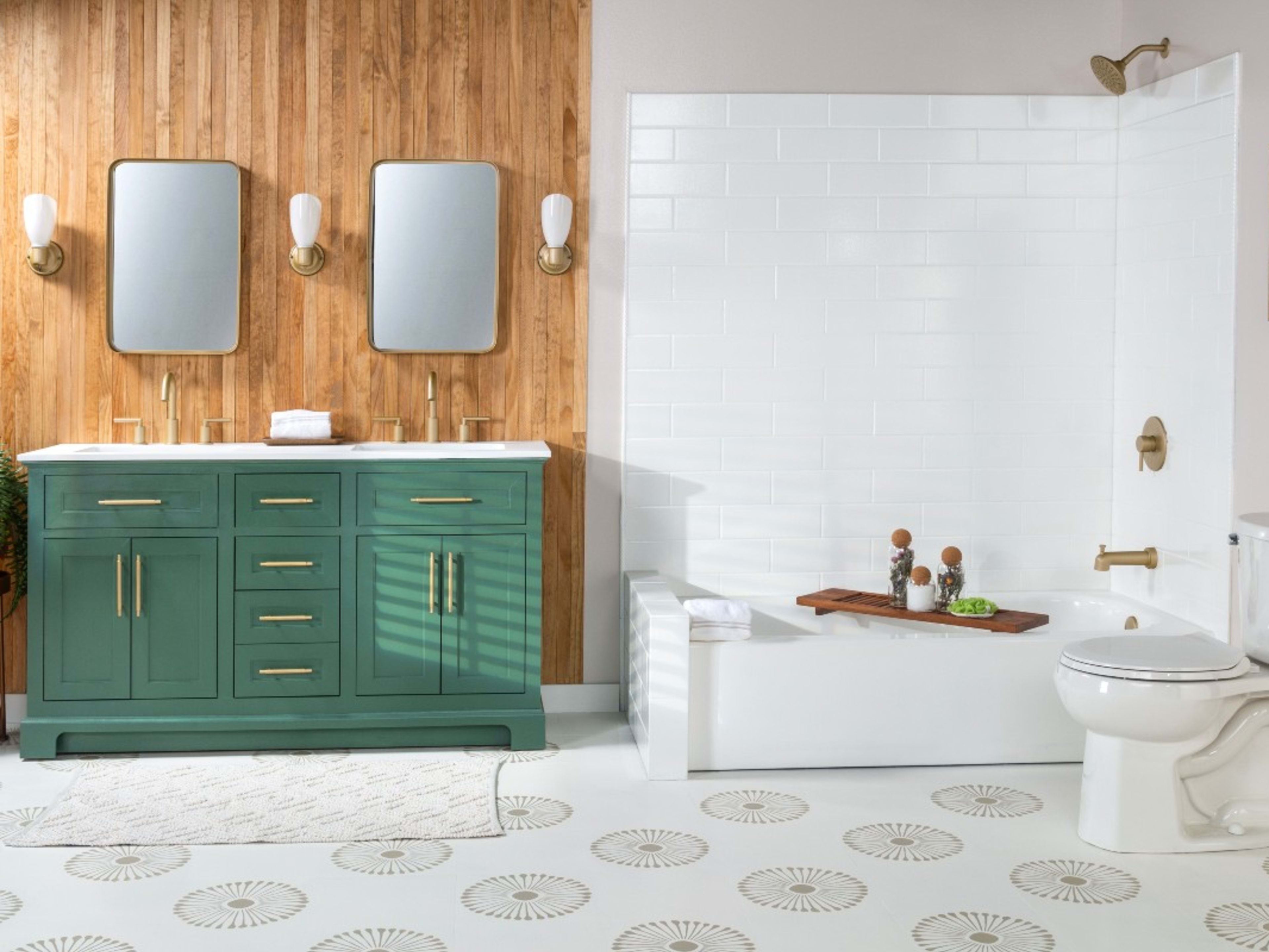 Rust-Oleum DIY Expert Gives the 411 on Quick and Easy Guest Bathroom ...