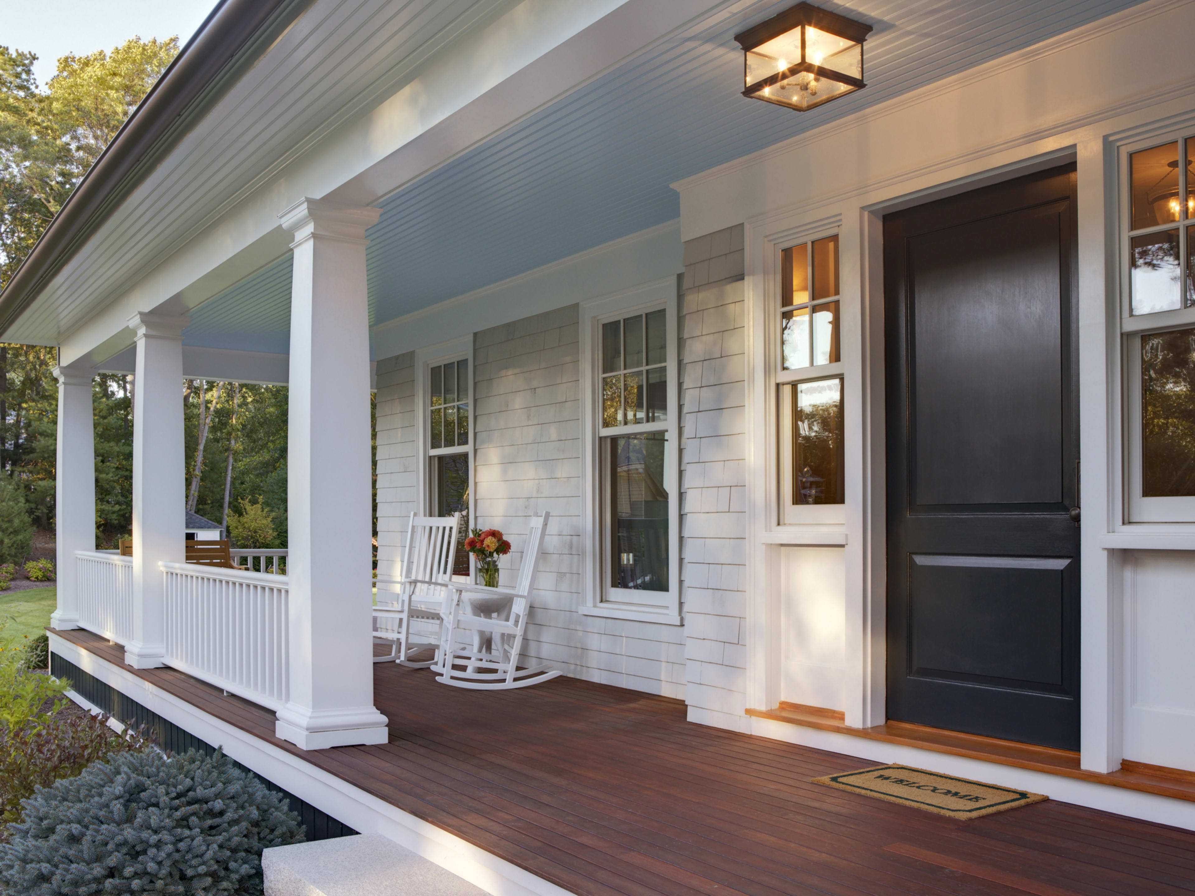 Why are Porch Ceilings Painted Blue?