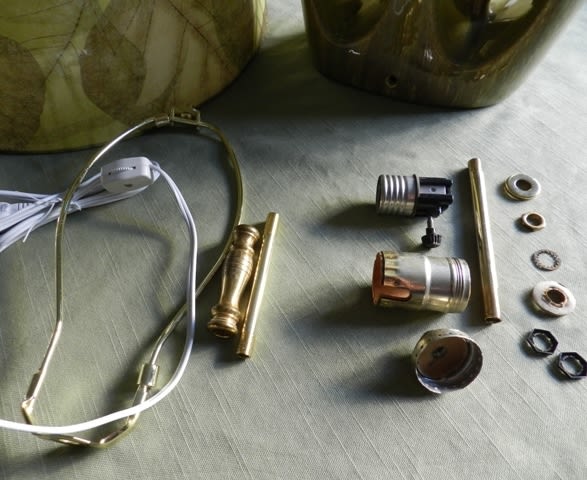 How to Rewire a Vintage Table Lamp - Dengarden