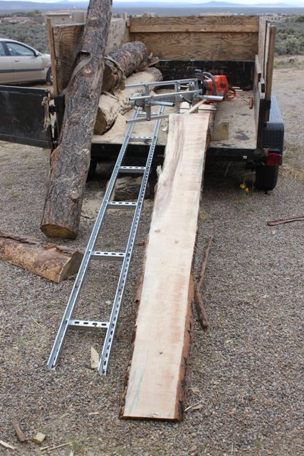 Alaskan sawmill rails store
