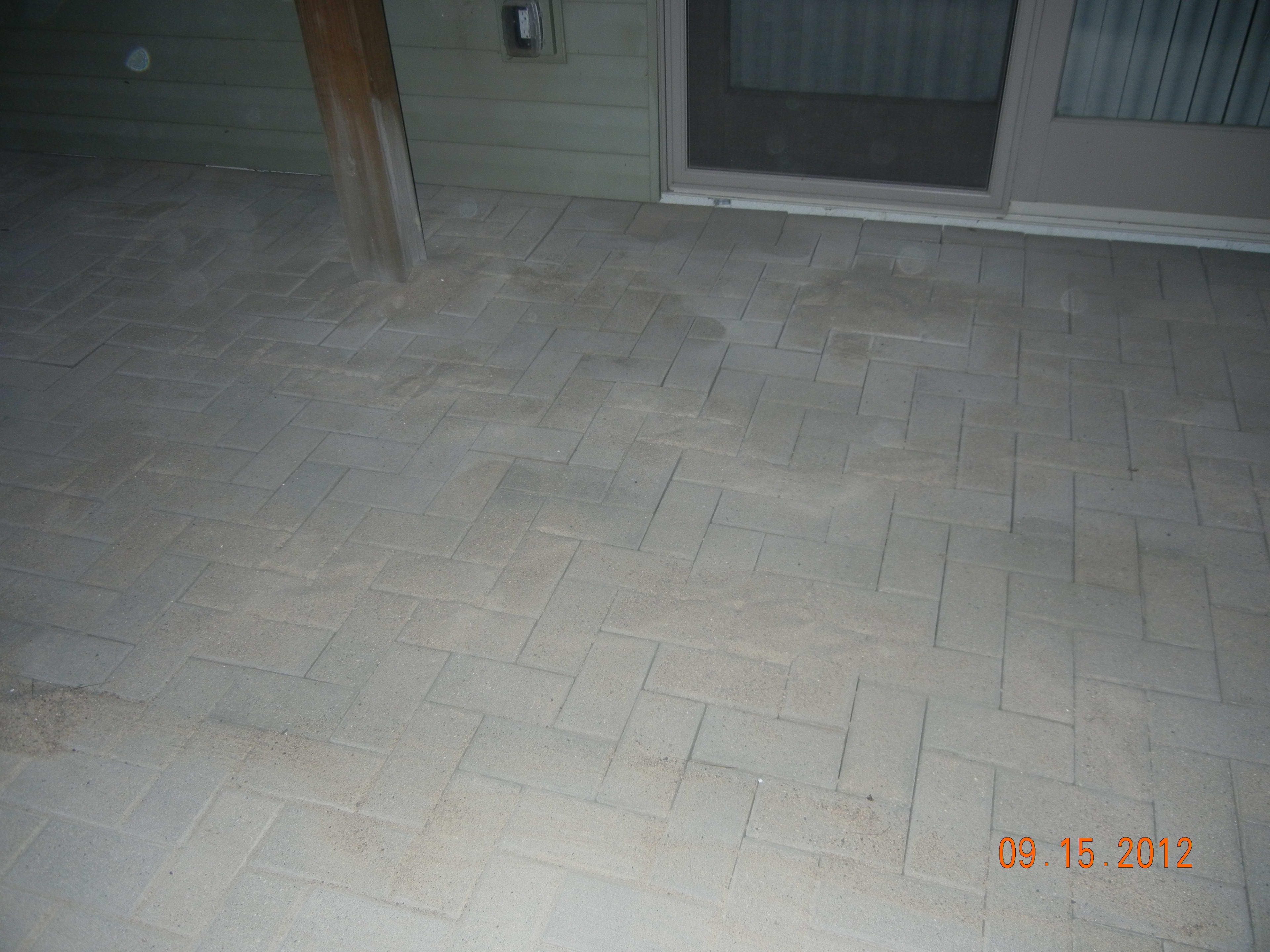 How to Lay Pavers for a Patio: Fixing a Brick Patio Yourself - Dengarden