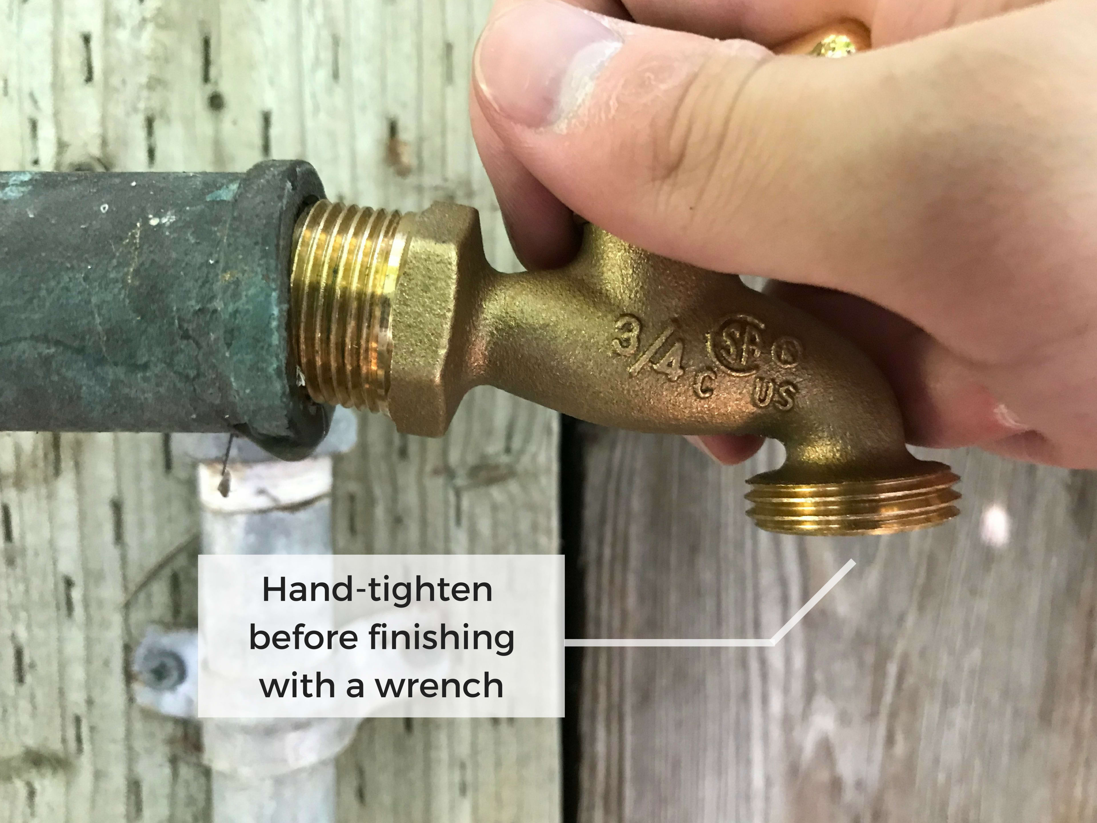 Repairing outdoor faucet store