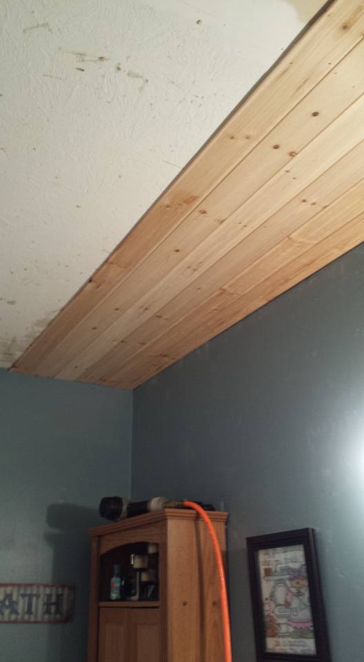 Repair Tongue And Groove Ceiling
