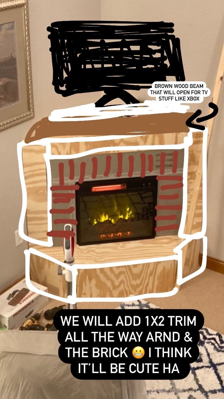 How to Build a Corner Fireplace for Under $300 - Dengarden