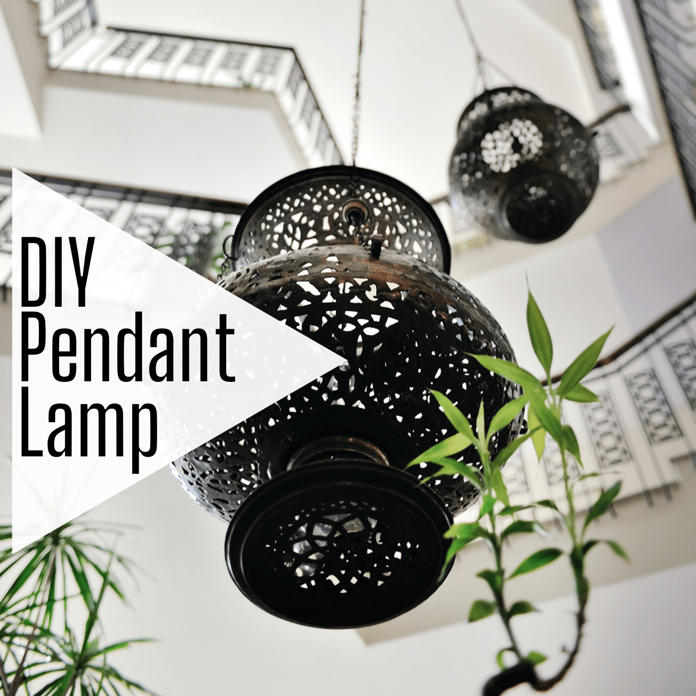 DIY Pendant Lights - Dengarden