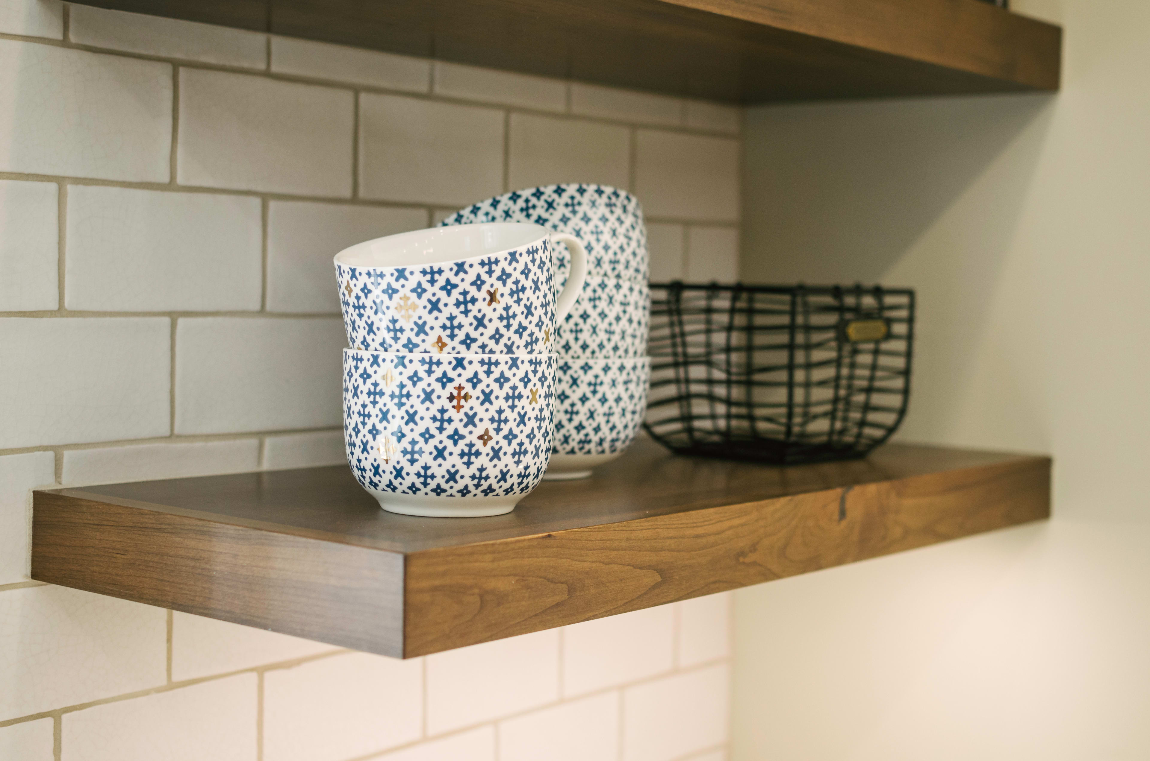 These Floating Shelves Require Zero Tools