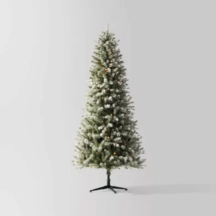 Christmas tree in target store