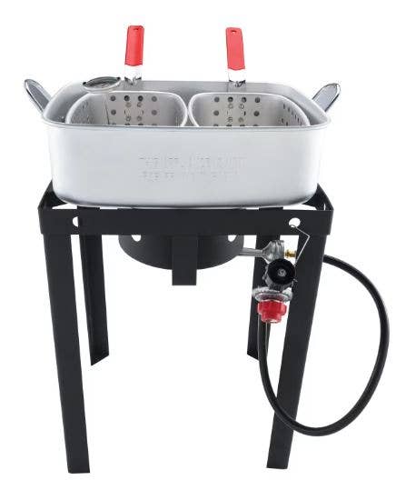 This Outdoor Fryer From Bass Pro Shops Is Great For Camping - Dengarden