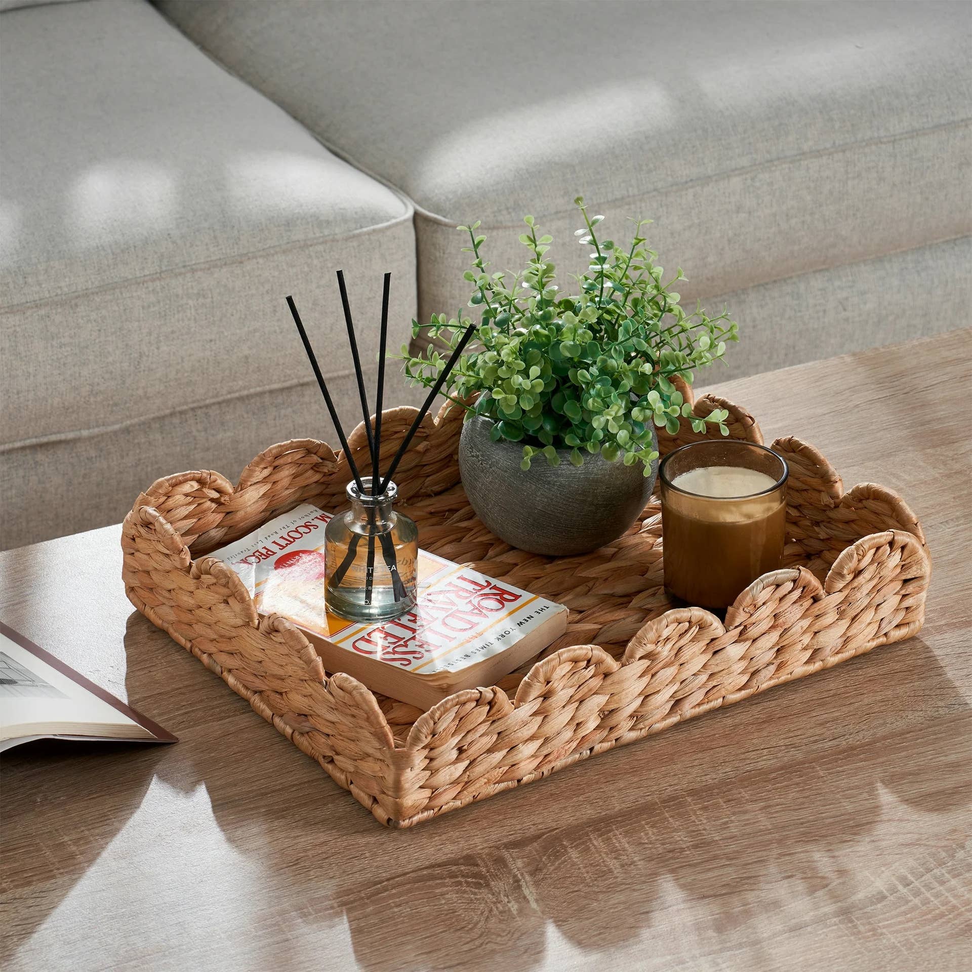 Cute Decorative Tray From Walmart Looks So High End - Dengarden