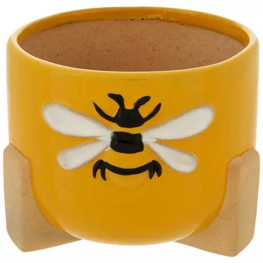 Hobby Lobby's Cute Yellow Bee Planter Is Perfect For Spring - Dengarden
