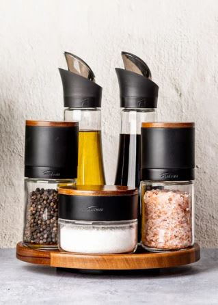 Costco's Lazy Susan Seasoning Station Set Is a Must-Have - Dengarden