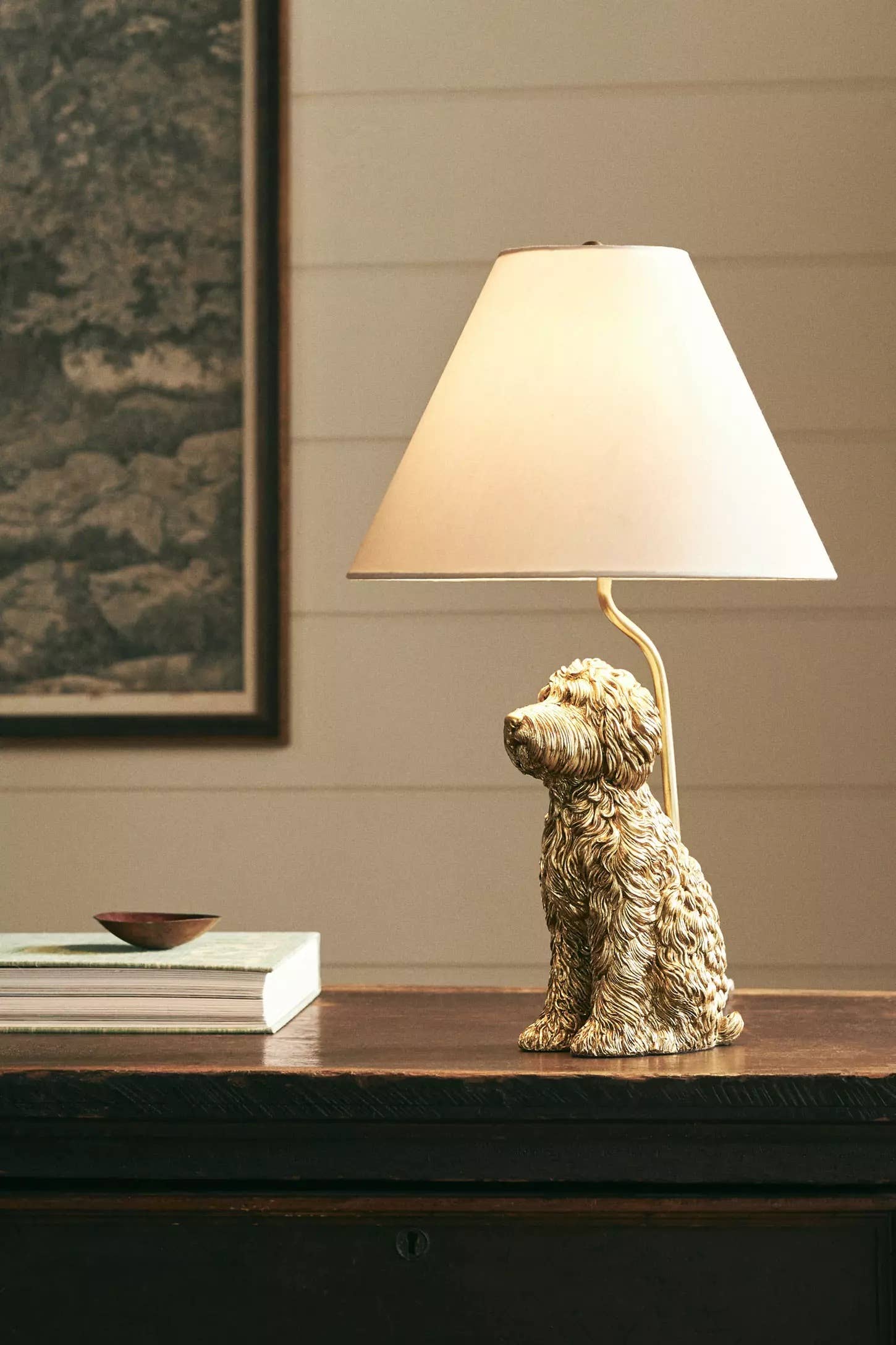 Dog Lovers Will Lose It Over These Anthropologie Table Lamps - Dengarden
