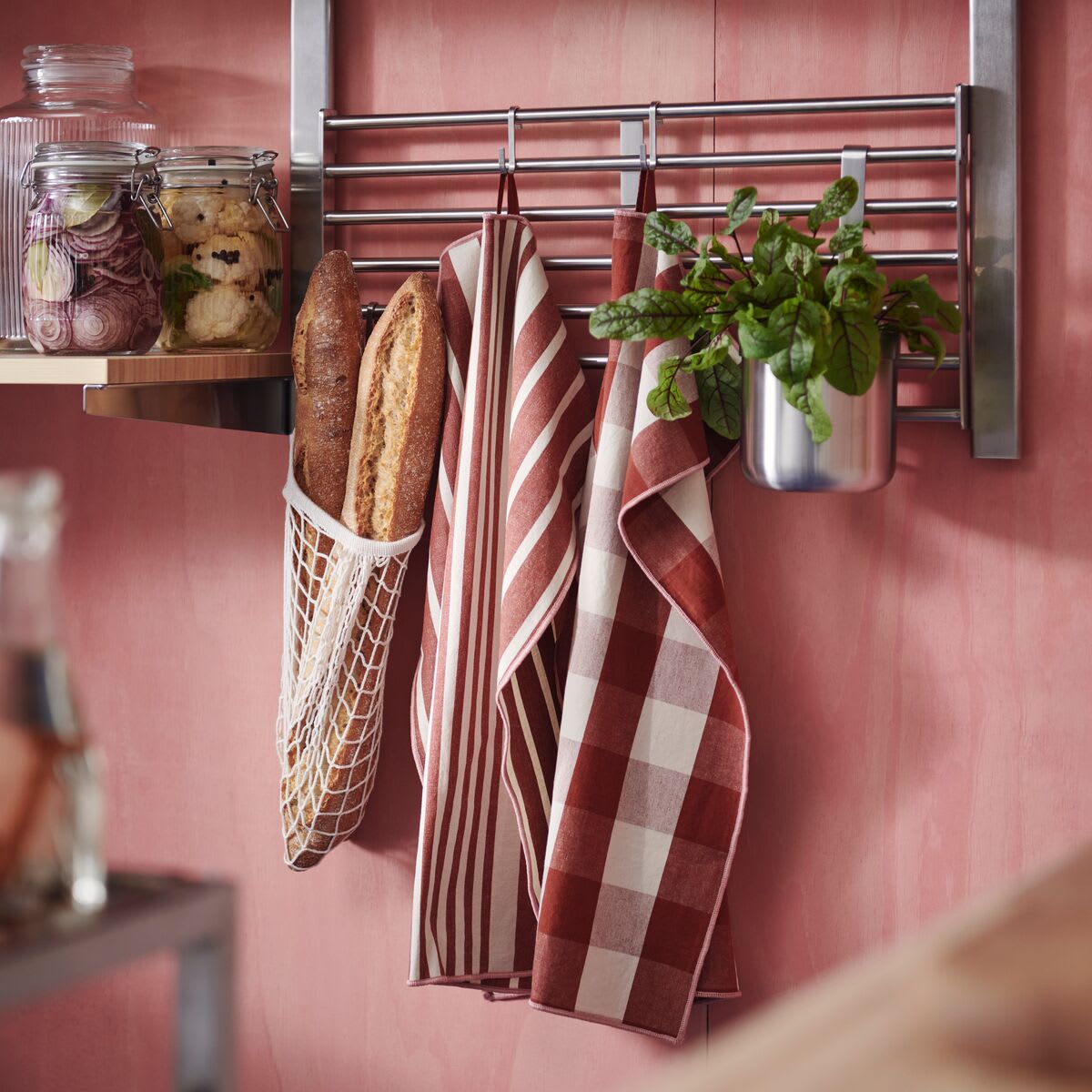 IKEA's KÖSSEBÄR Kitchen Storage Collection Is Grandma-Inspired - Dengarden