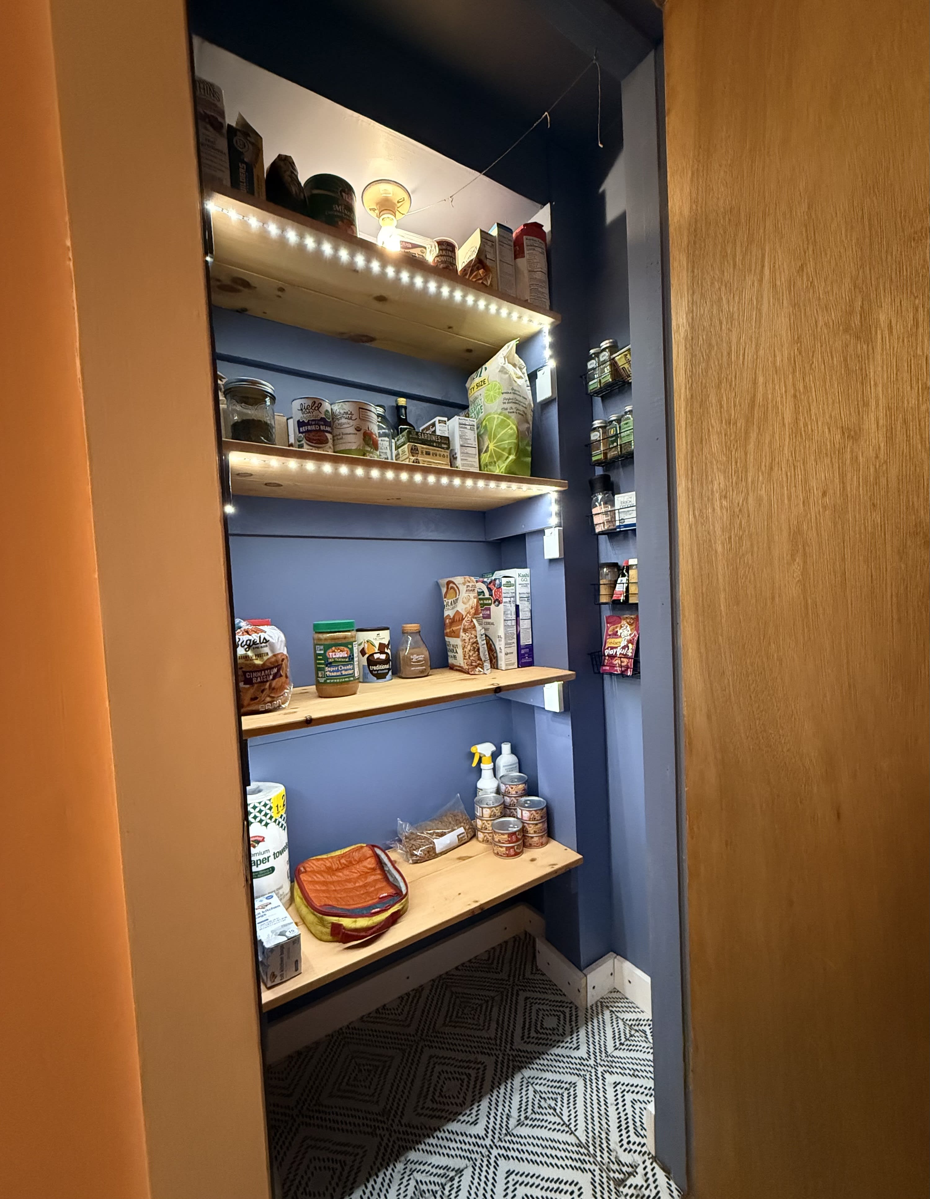 How to Turn a Tiny Closet Into a Micro Pantry - Dengarden