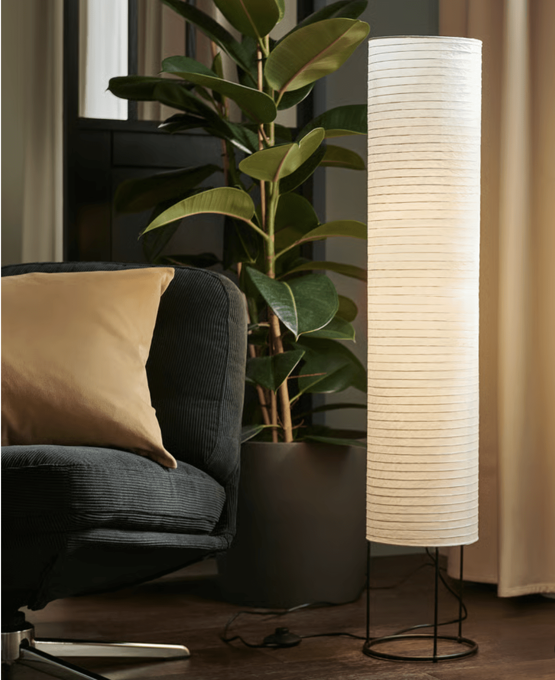 Try Ikea's Paper Lamps for the Perfect Ambient Lighting - Dengarden